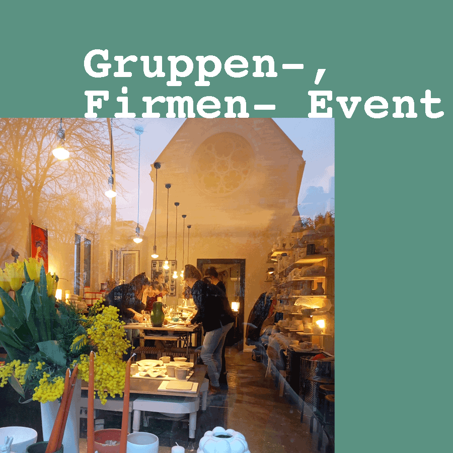 Gruppen Event - Töpfern in Stuttgart, Madrid und Barcelona. Alexandra Triviño