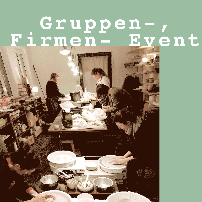 Gruppen Event - Töpfern in Stuttgart. Alexandra Triviño